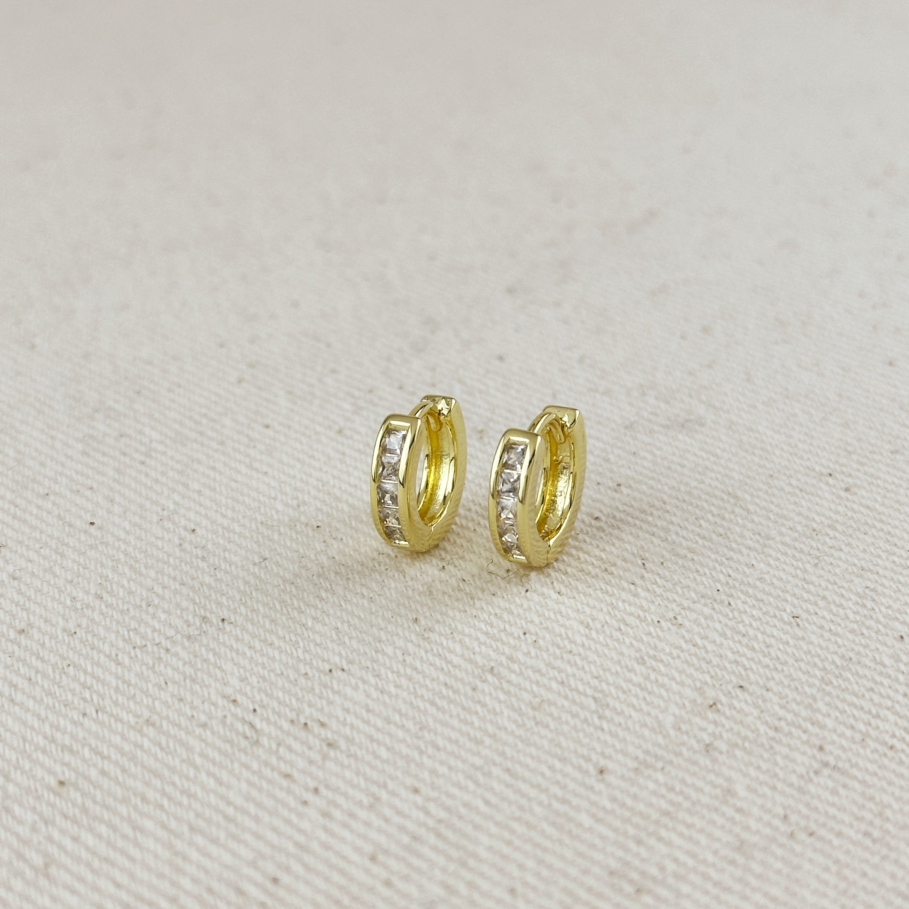 18k Gold Filled Leaf Clicker Hoop Earrings Wholesale Jewelry Supplier ...