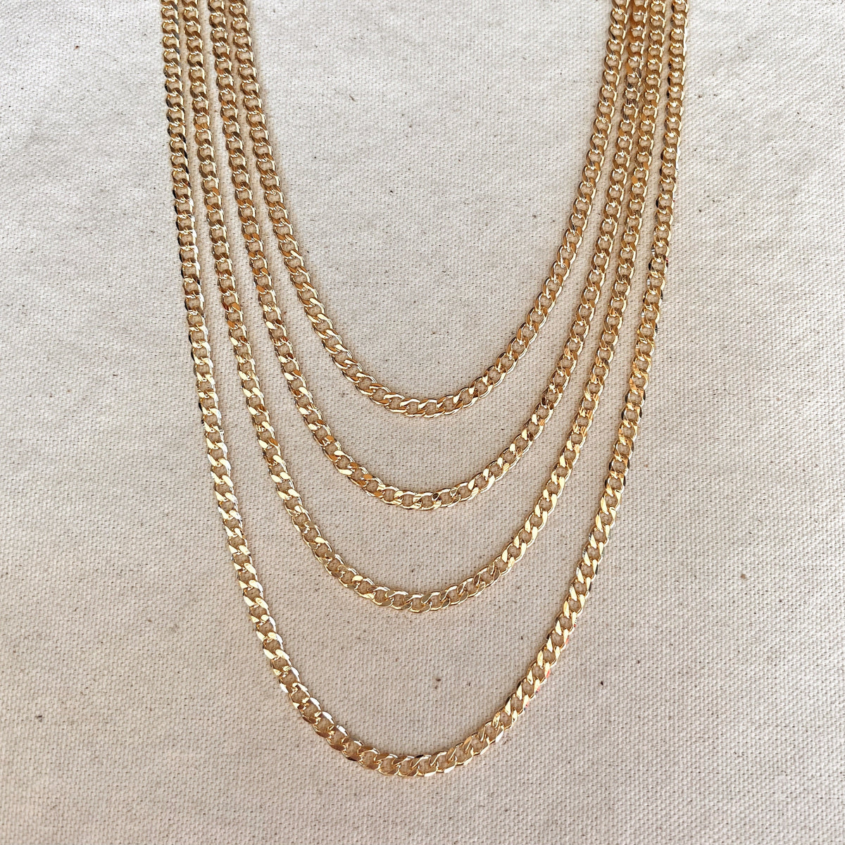 18k Gold Filled Miami Cuban Chain – GoldFi